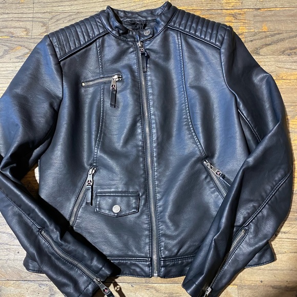Top Gun | Jackets & Coats | Top Gun Vegan Moto Jacket | Poshmark